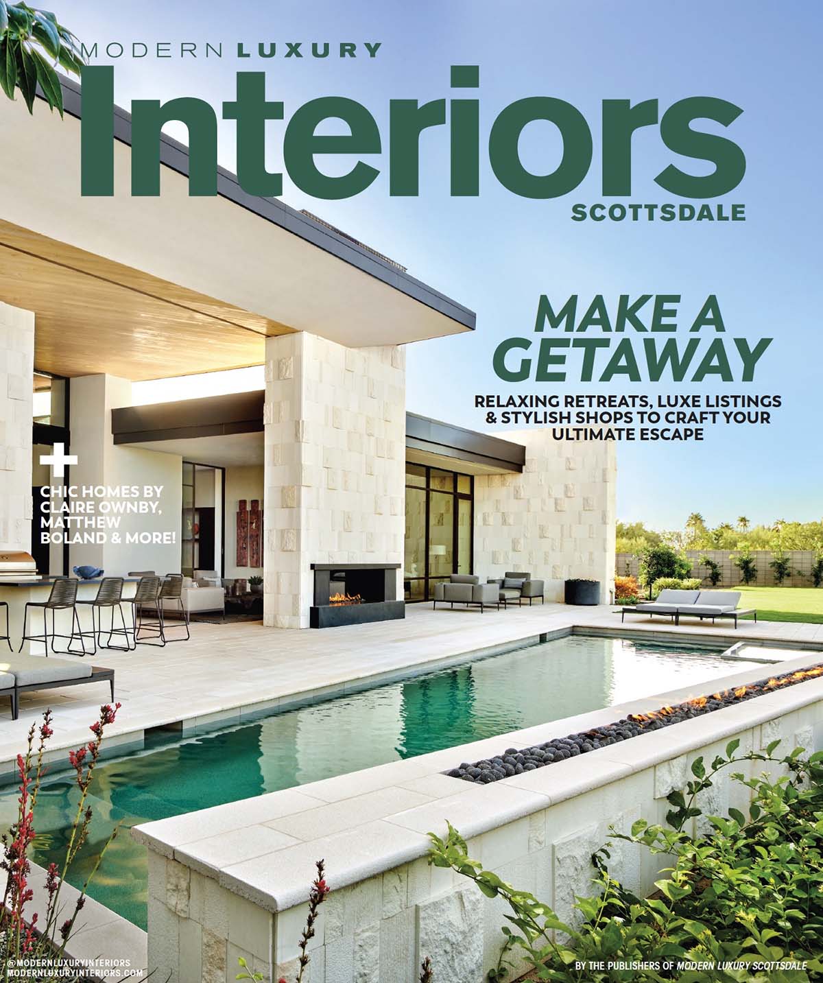 Stone Radius featured in Modern Luxury Interiors // Drewett Works