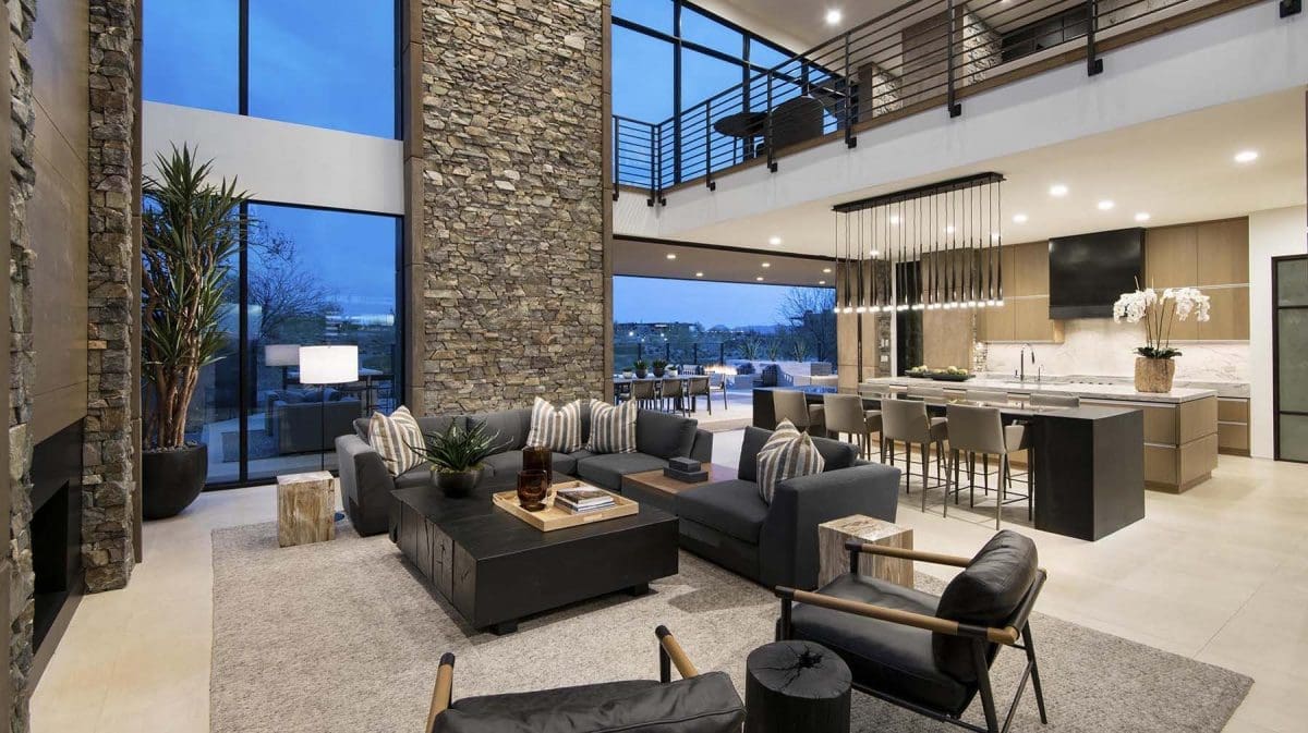 Seven Desert Mountain Model Home featured in Modern Luxury